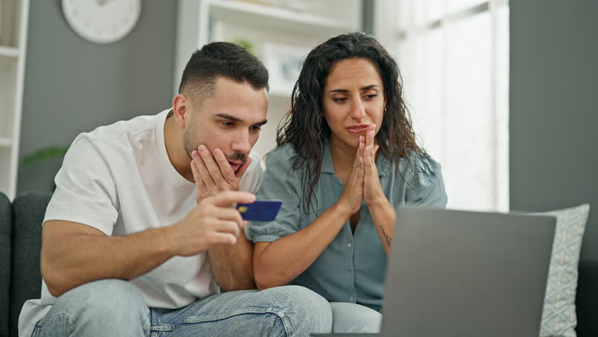 Confused Couple Stock Video Footage | Royalty Free Confused Couple ...