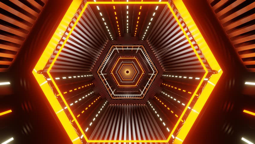 METAL HEXAGON LOOP – MOTION GRAPHIC (VIDEOHIVE) - aedownload.com