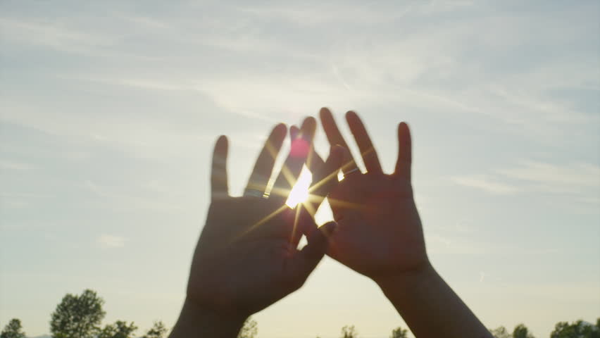 Slow Motion Close Up: Hands Stock Footage Video (100% Royalty-free ...