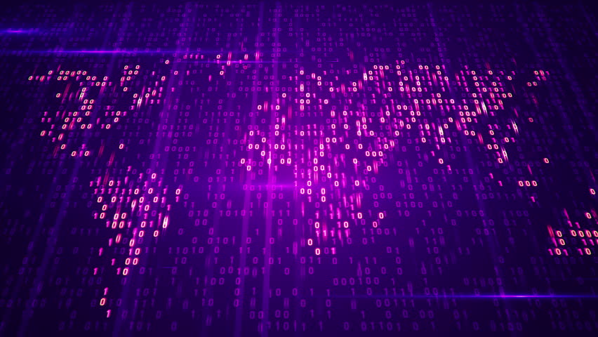 animation flicker fast motion particles digital Stock Footage Video ...