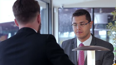 Job Interview Cafe Stock Footage Video (100% Royalty-free) 11237789 ...