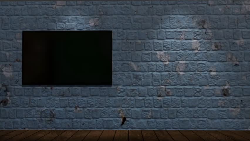 Virtual Studio - Brick Wall Stock Footage Video (100% Royalty-free ...