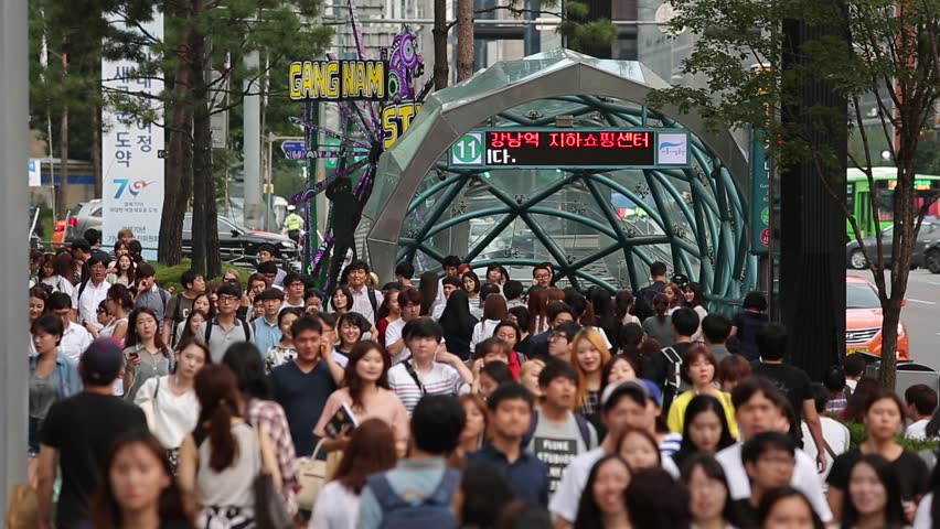 seoul south korea - circa august Stock Footage Video (100% Royalty-free ...