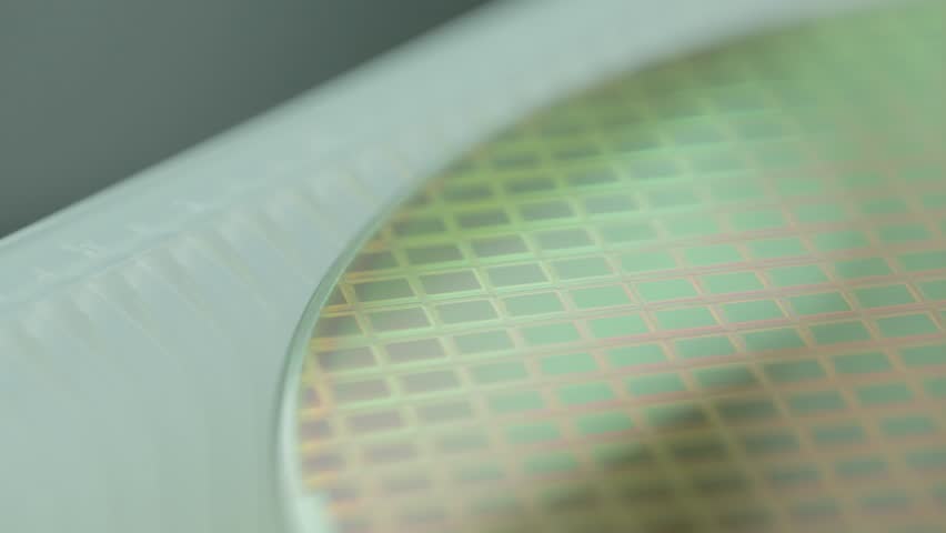 Silicon Wafer Macro Tracking Shot Stock Footage Video (100% Royalty-free) 11348573 | Shutterstock