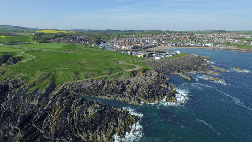 Aerial Shot of North Berick, Stock Footage Video (100% Royalty-free ...
