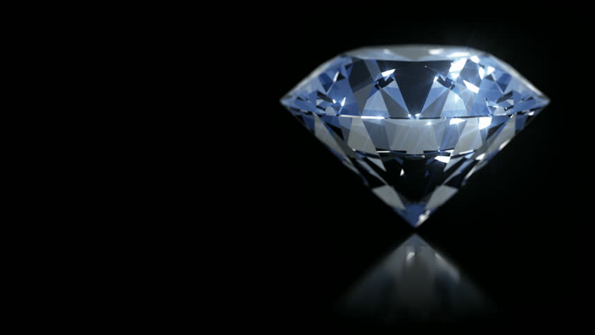 beautiful large crystal clear shining round Stock Footage Video (100% ...