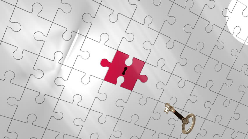 Digital Animation of Key Unlocking Stock Footage Video (100% Royalty ...