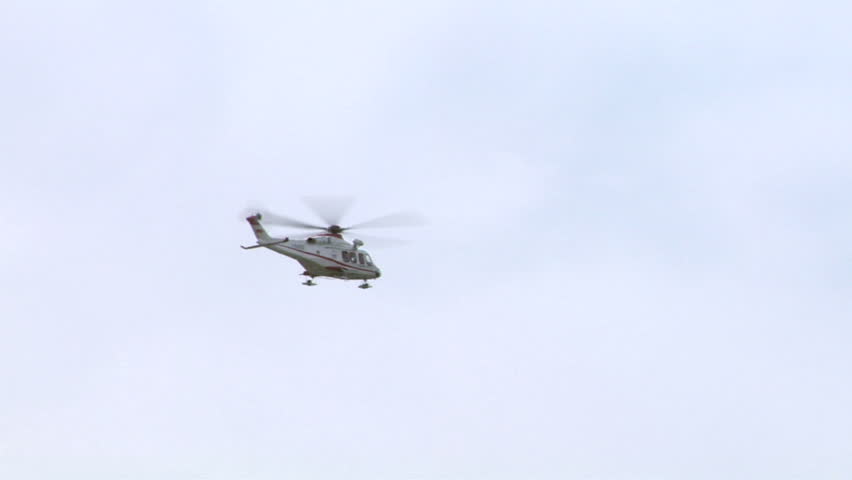 Helicopter Flying Above Stock Footage Video (100% Royalty-free) 1143928 ...