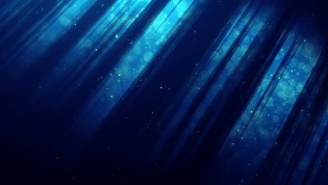 4k Blue Particles Light Stream Animation Stock Footage Video (100% ...