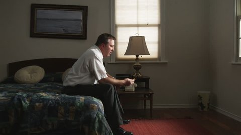 Traveling Businessman Trying Launch Cigarette Into 스톡 동영상 비디오(100% 로열티 ...