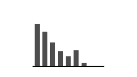 Motion Animated Footage Statistics Bars Columns Stock Footage Video ...
