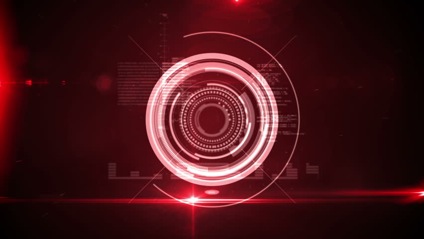 Digital Animation of Dial Interface Stock Footage Video (100% Royalty ...