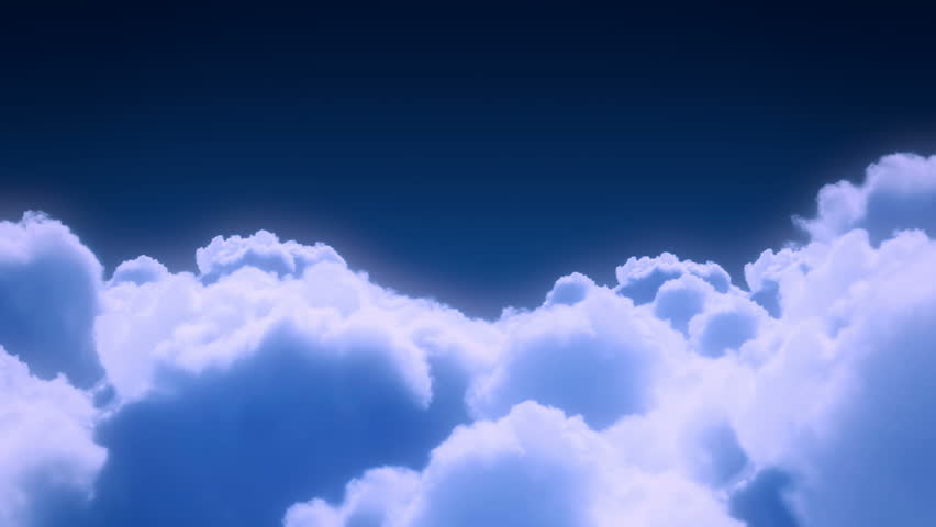 flight over night sky - loopable Stock Footage Video (100% Royalty-free ...