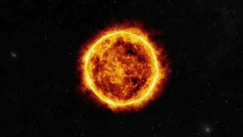 Sun Surface Solar Flares 3d Animation Stock Footage Video (100% Royalty ...