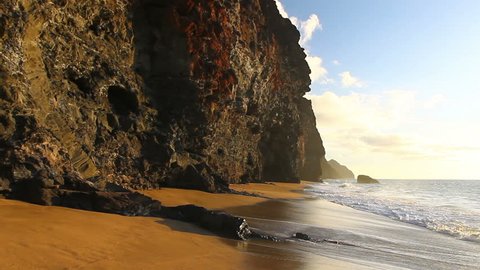 cinemagraph loop - stream leading beach Stock Footage Video (100% ...