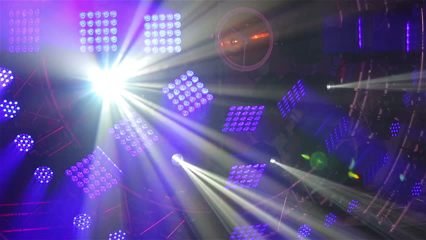 stage light show Stock Footage Video (100% Royalty-free) 11677682 ...