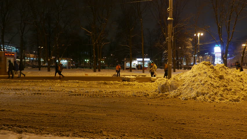 Moscow, Russia. 24 Jan 2015: Stock Footage Video (100% Royalty-free ...