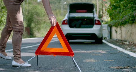 No Distracted Driving Sign Yellow Warning Stock Vector (Royalty Free ...