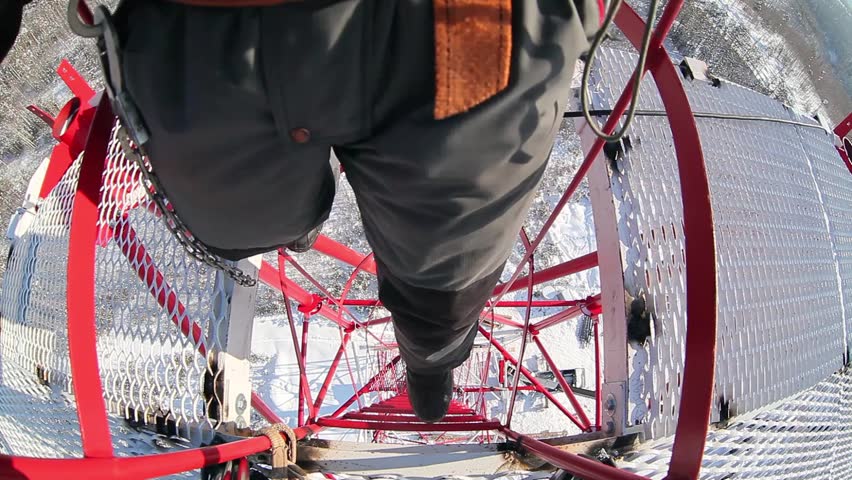 spinning antenna radar on ship communication Stock Footage Video (100% ...