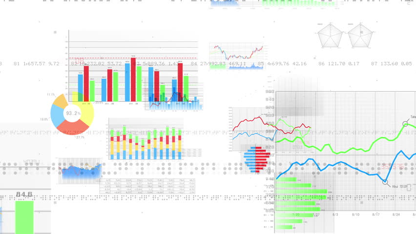 Business Data Graph. Stock Footage Video (100% Royalty-free) 11830064 ...