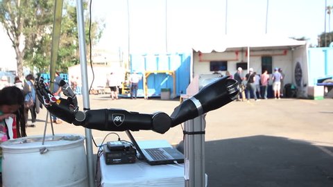 2 Modular prosthetic arm Stock Video Footage - 4K and HD Video Clips ...