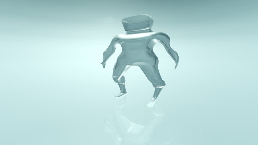 Animated Growing Liquid Human 4k 3d Stock Footage Video (100% Royalty ...