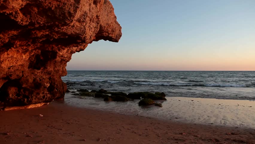 cinemagraph loop - stream leading beach Stock Footage Video (100% ...
