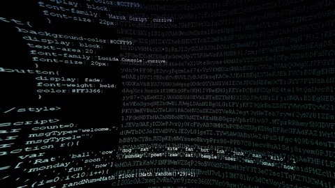 Camera Move Through Pieces Software Source Stock Footage Video (100% Royalty-free) 12033290 ...