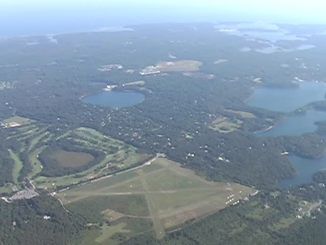 aerial view cape cod over land Stock Footage Video (100% Royalty-free ...
