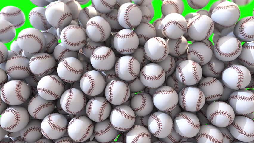baseball fill screen transition overlay composite Stock Footage Video ...