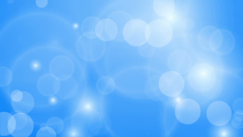 blue bokeh lights looped animated abstract Stock Footage Video (100% ...