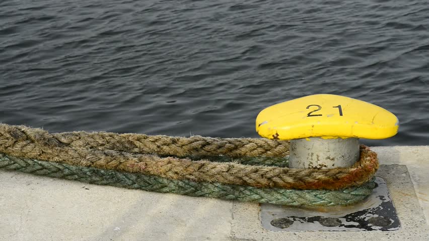 bollard rope Stock Footage Video (100% Royalty-free) 12101117 ...