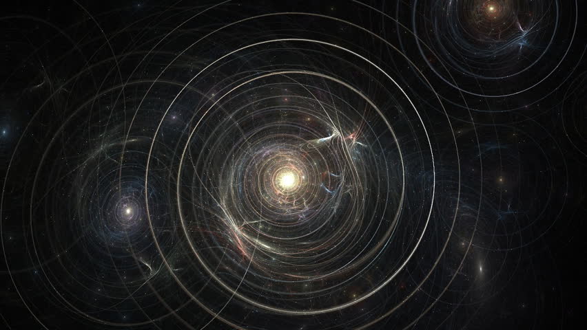 galaxy abstract fractal background transformation loopable Stock ...