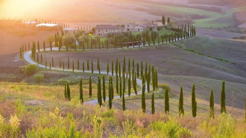 Tuscan Sun Landscape Stock Footage Video (100% Royalty-free) 12134066 ...