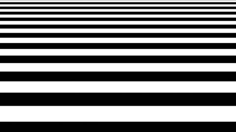 Horizontal Straight Lines Blackwhite Thickness Ratio Stock Footage ...