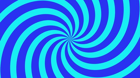4k Retro Pinwheel Hypnotic Swirl Vintage Stock Footage Video (100% ...