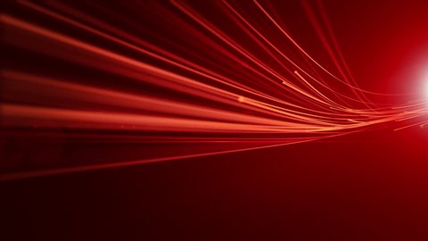 4k Red Streaks Light Abstract Animation Stock Footage Video (100% ...