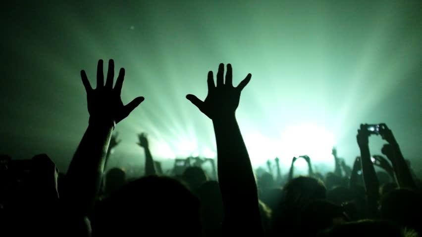 4k concert crowd live music festival Stock Footage Video (100% Royalty ...