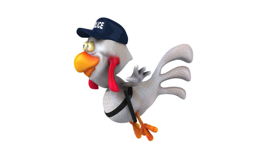 chicken police Stock Footage Video (100% Royalty-free) 1219144 ...