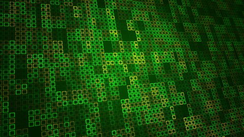 Abstract Futuristic Cyberspace Binary Code Matrix Stock Vector (Royalty ...