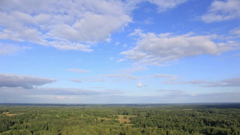Beautiful Countryside Landscape Clouds Sky Sunny Stock Photo 1371550136 ...