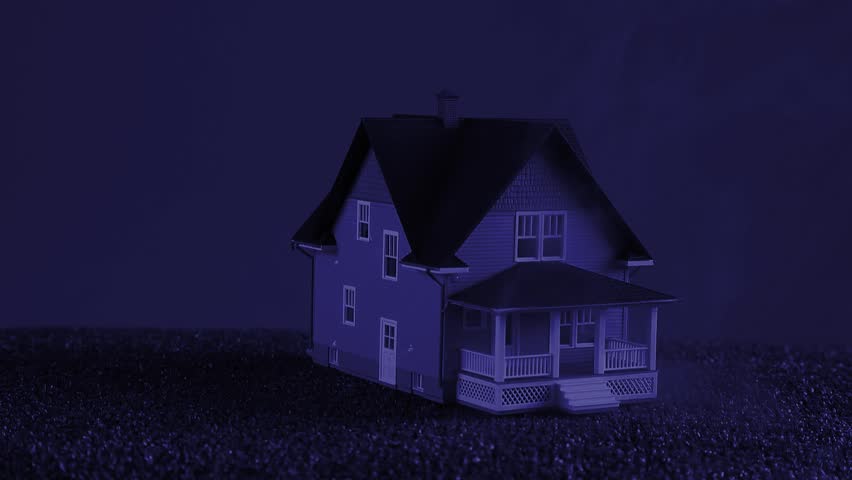 spooky animated halloween intro 3d render Stock Footage Video (100% ...