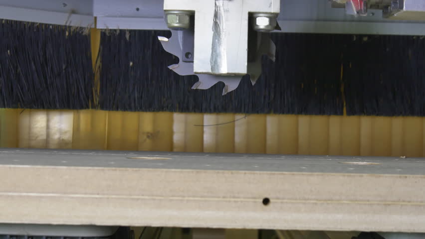 ergonomic flat table cnc router machining Stock Footage Video (100% ...