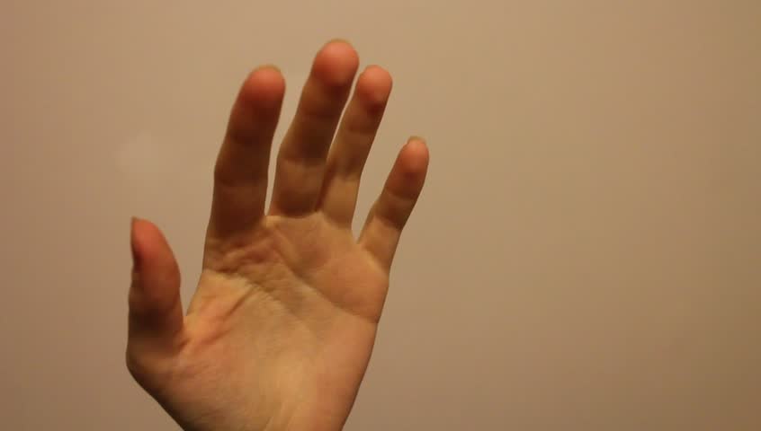 Waving Hand Stock Footage Video (100% Royalty-free) 12266084 | Shutterstock
