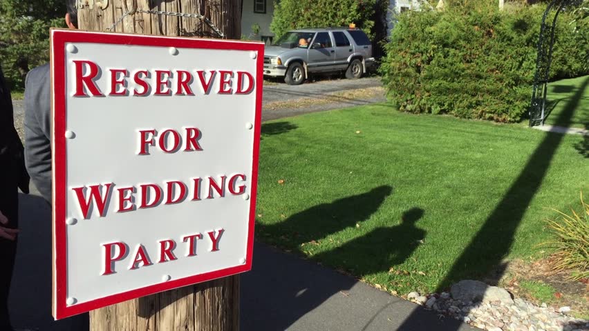 Sign Designating Area Reserved for Stock Footage Video (100% Royalty ...