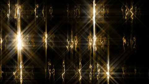 Fancy Light Effects Abstract Dark Background Stock Footage Video (100% ...