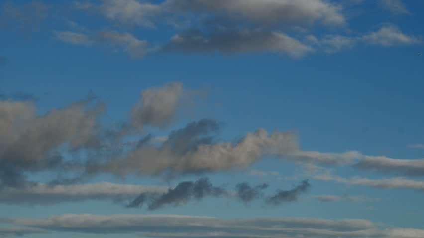 Time-lapse of Slow Moving Clouds Stock Footage Video (100% Royalty-free ...