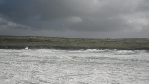 Doolin Surfspot Ireland Stock Footage Video (100% Royalty-free ...