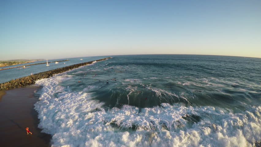4k Aerial the Wedge at Stock Footage Video (100% Royalty-free) 12457595 ...