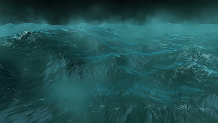 ocean storm 3d animation Stock Footage Video (100% Royalty-free ...